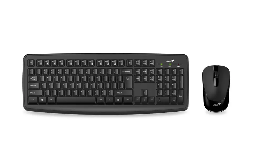 GENIUS Set tastatura i miš Smart KM-8100 USB US crna