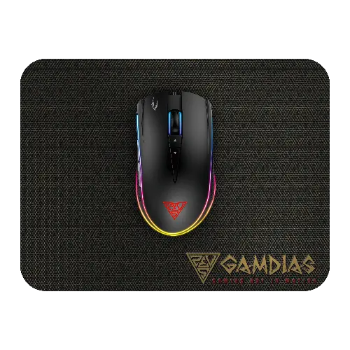 GAMIDAS Miš+ podloga Zeus M2 RGB