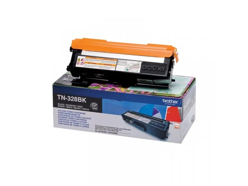 BROTHER TN328 Ketridž, Black