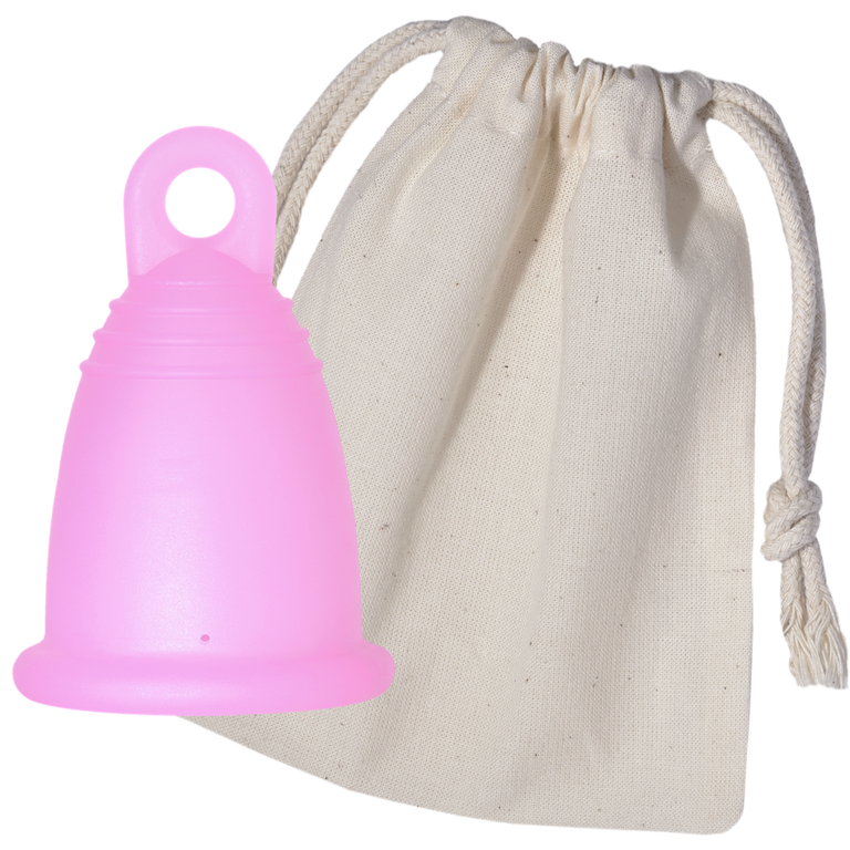 Menstrualna čašica Me Luna veličina XL - Pink (Soft)