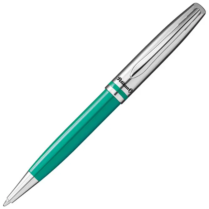 Pelikan Jazz Classic Hemijska olovka sa kutijom K1, Uložak plavi, Zelena