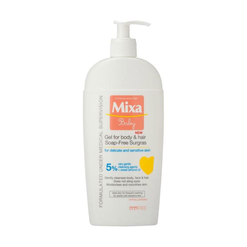 Mixa Baby gel za telo i kosu bez sapuna za bebe 2u1 400ml