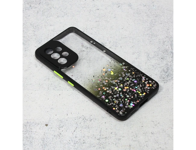 3G Frame Glitter crna zaštitna maska za telefon Samsung A536B Galaxy A53 5G