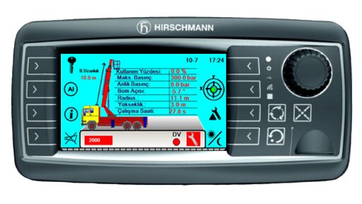 Hirschmann PLATFORM MOMENT KONTROL SİSTEMİ sistem kontrole opterećenja za auto dizalice s korpom