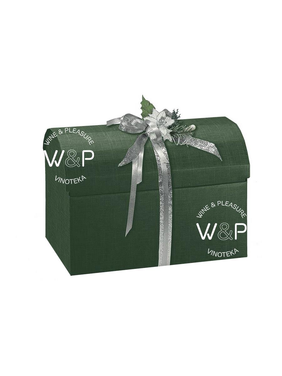 Kutija kartonska zelena - kovčeg-30522