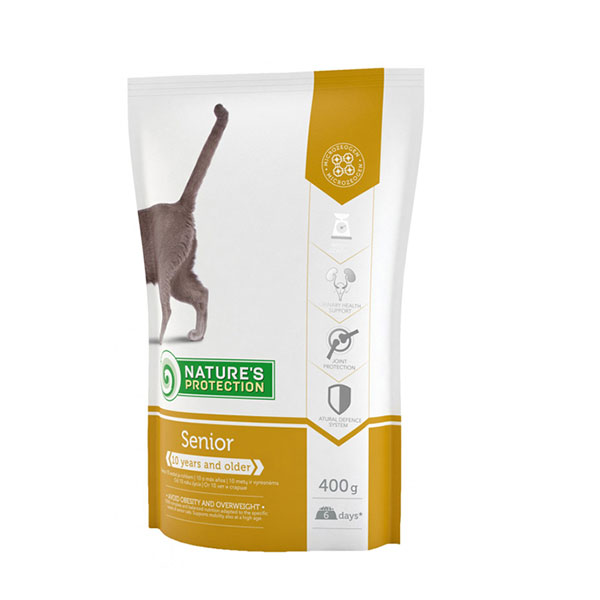 Hrana za starije mačke Senior živina 7kg Natures Protection NP702307