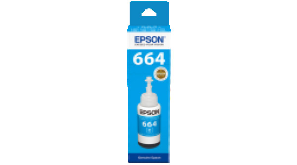 T6642 EcoTank Cyan ink bottle ( C13T66424A )
