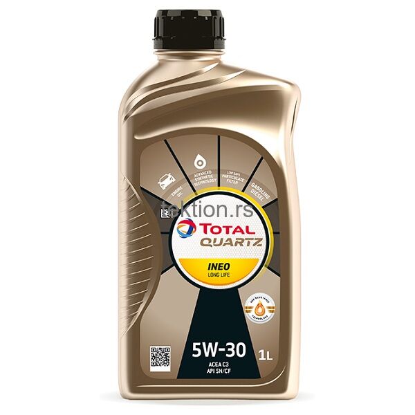 Total Quartz INEO Long Life 504/507 SAE 5W30 1Lit.