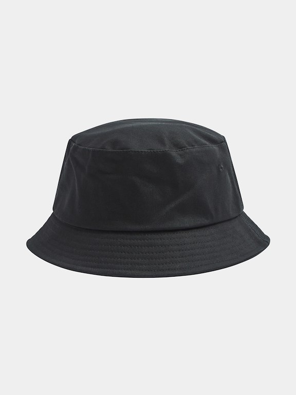 Jednobojni ribarski šešir Crna