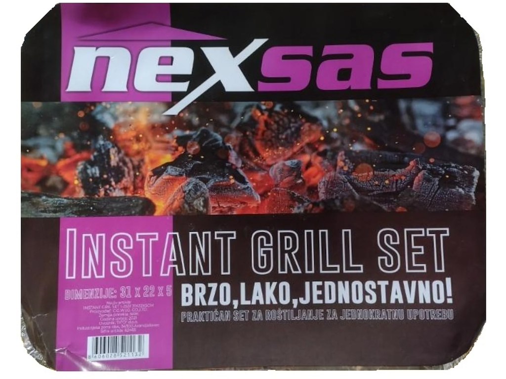 Nexsas Instant gril set I-2531