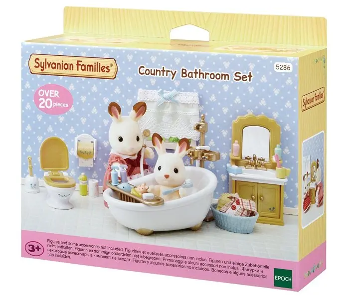 SYLVANIAN FAMILIES Figurice Country Bathroom
