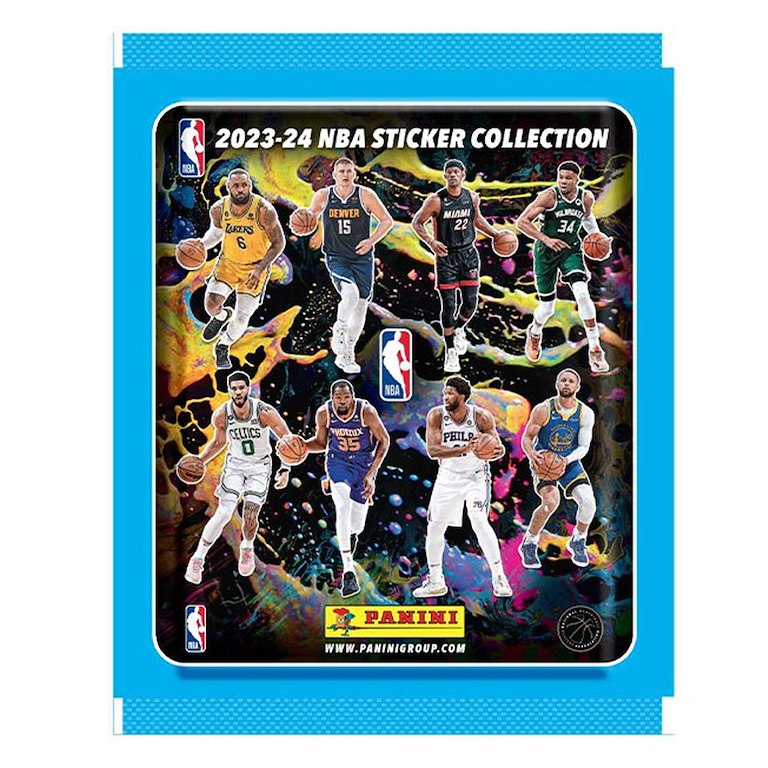 Kesica sa 5 sličica NBA Sticker Collection 2023-24