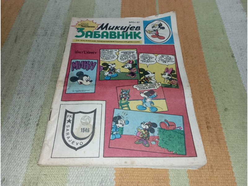 MIKIJEV ZABAVNIK broj 87