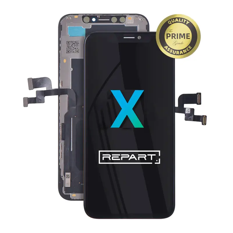 REPART PRIME LCD za IPhone X + Touch screen, HARD OLED, Crni