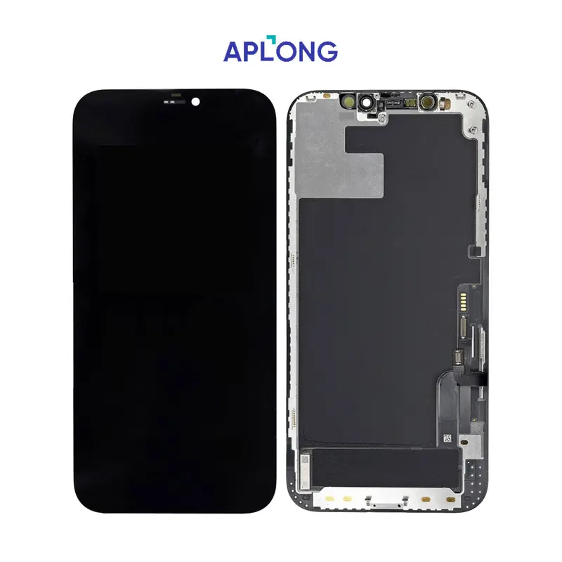 APLONG FOG LCD za iPhone 12/ 12 Pro + Touch screen, Crni