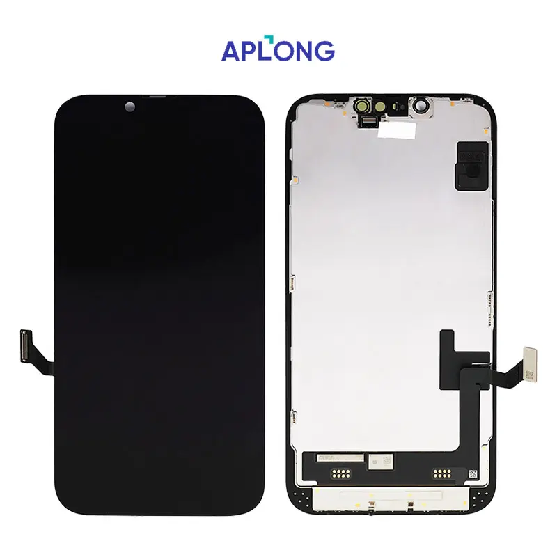 APLONG FOG LCD za iPhone 14 + Touch screen, Crni