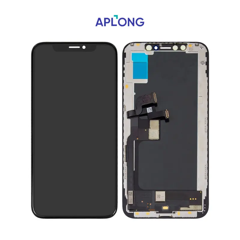 APLONG LCD za telefon IPhone XS + Touch screen, Incell-HD, Crni