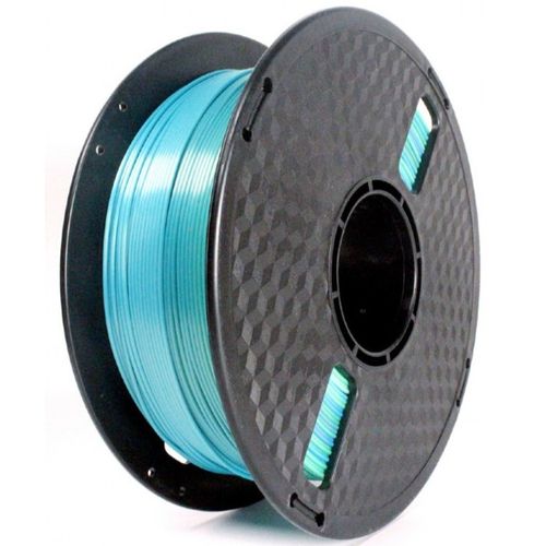 3DP-PLA-SK-01-BG PLA Svilenkasti duga Filament za 3D stampac 1.75mm, kotur 1KG blue/green