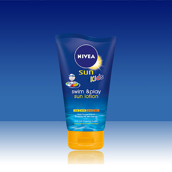 Nivea Sun dečiji swim&play losion za sunčanje spf 50+ 150ml