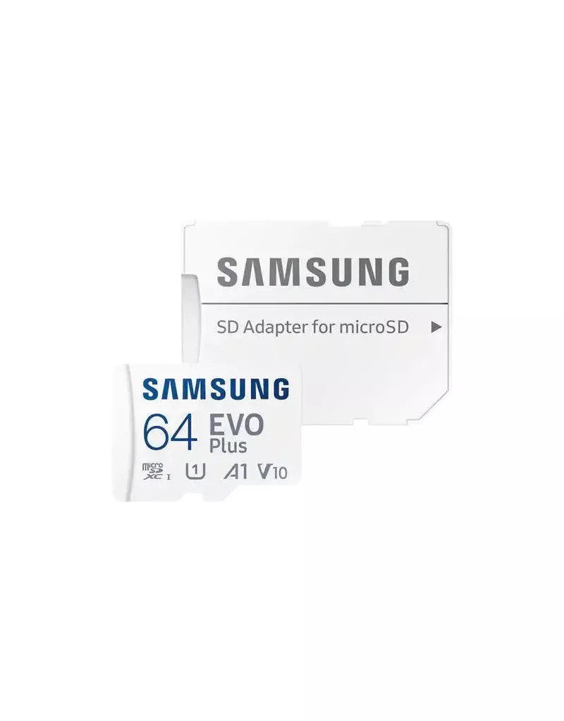 Memorijska kartica Samsung EVO Plus Micro SDXC 64GB + Adapter MB-MC64KA