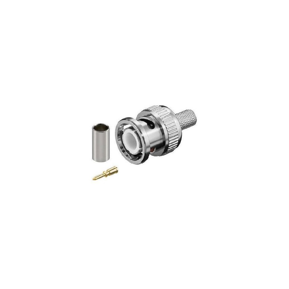 BNC utikač kab.RG58 mini 50R Crimp