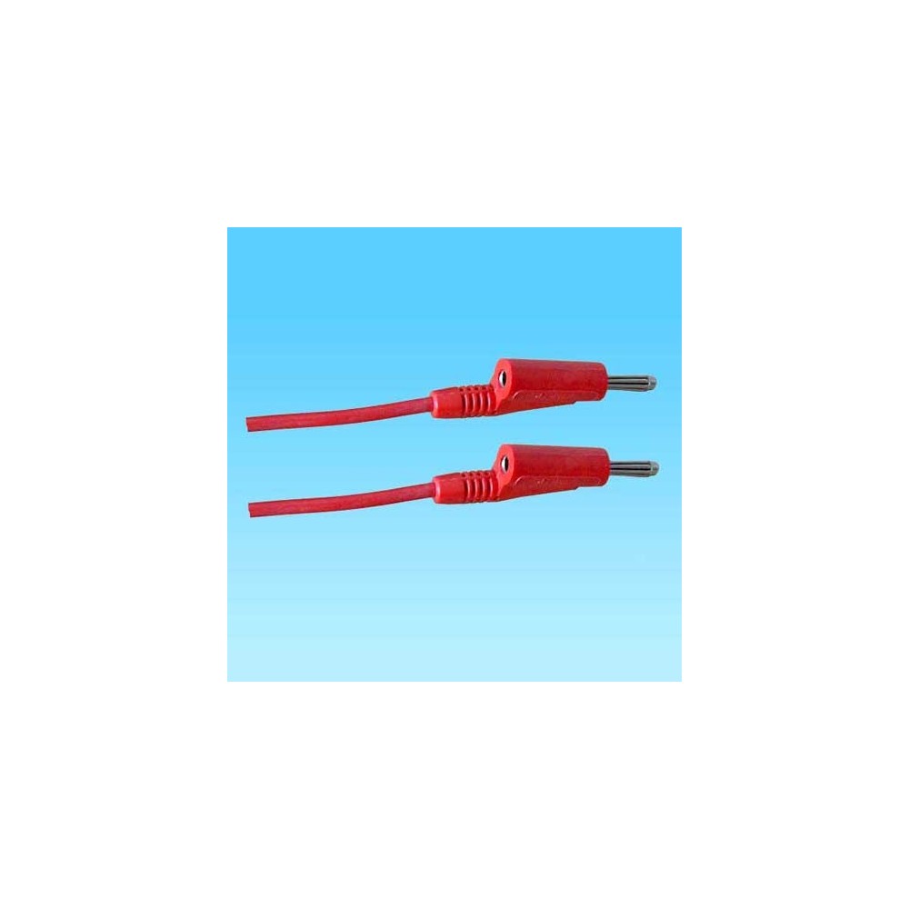 Merni kablovi Silikon. crveni 1m ut.4mm