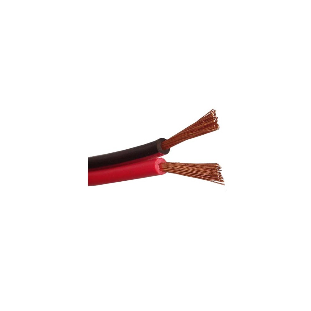 Kabel za zvuc.lic. 2x0.75 crveno/crni KL-0.75