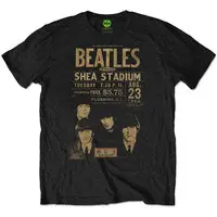 Majica Beatles Shea '66 Uni Eco