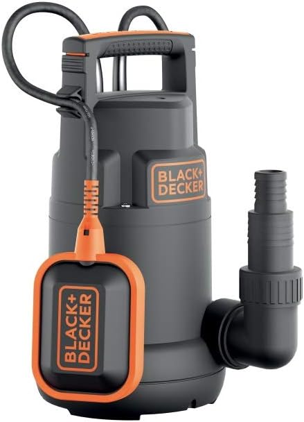 Black+Decker BXUP250PCE potopna pumpa čistu vodu, 250W, 6.000 L/h