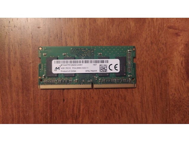Ram memorija DDR4 Micron 4GB , 2666Mhz