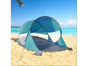 Šator za plažu sa automatskom Pop Up konstrukcijom - Rasklapanje za 2 sekunde