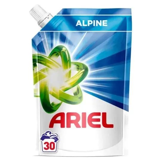 Ariel Tečni deterdžent za pranje veša Alpine, Refill, 30 pranja, 1.5l