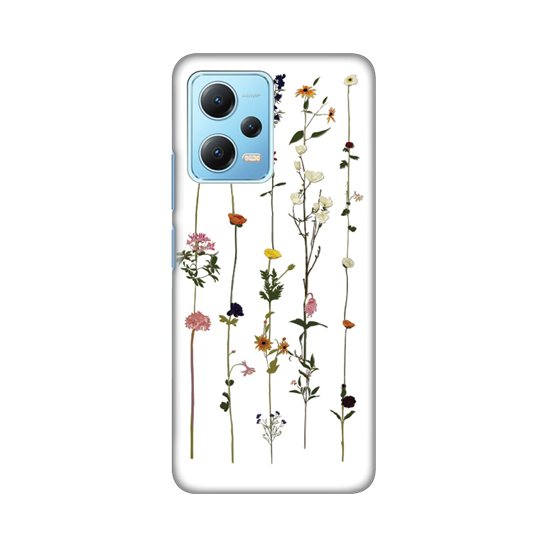 Xiaomi Redmi Note 12 - Zastitna ultra tanka (skin) maska / futrola PRINT 5G (EU) Flower
