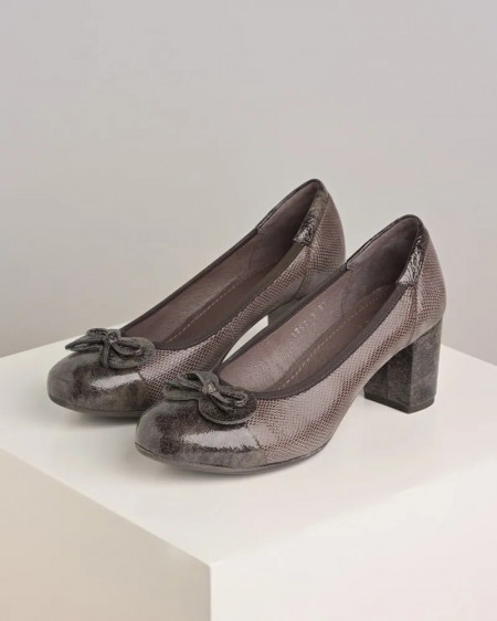 Kožne cipele na štiklu 1757/1 braon