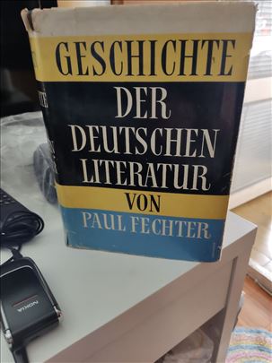 P.Fechter,Istorija nemacke literature, na nemackom