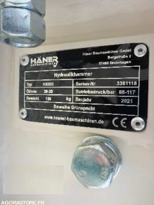 Prodaje se Häner HX600 hidraulični čekić na aukciji