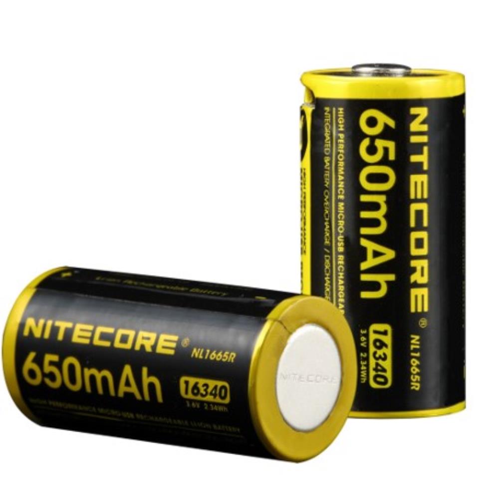 Baterija RCR123A/16340 Nitecore