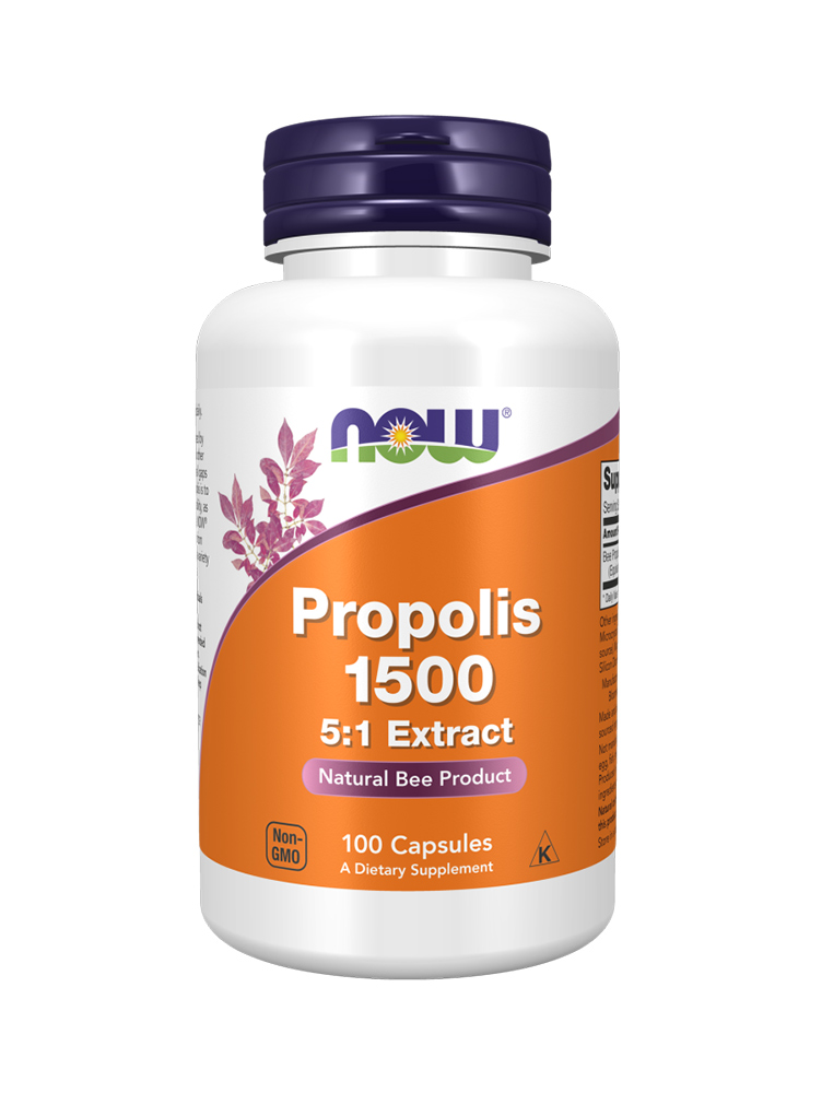 Propolis 1500, Now Foods, 100 veg kapsula