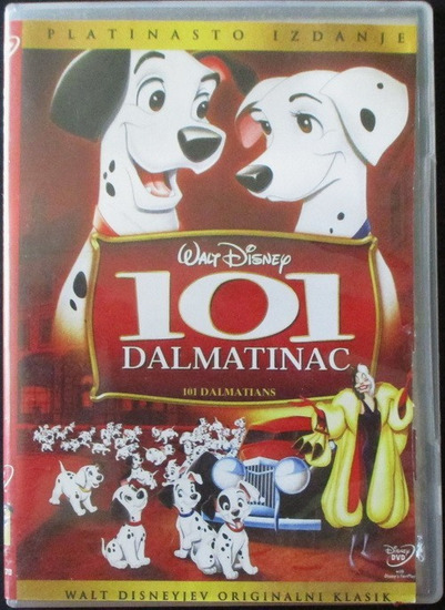 Dizni VELIKI IZBOR DVD povoljno 101 dalmatinac