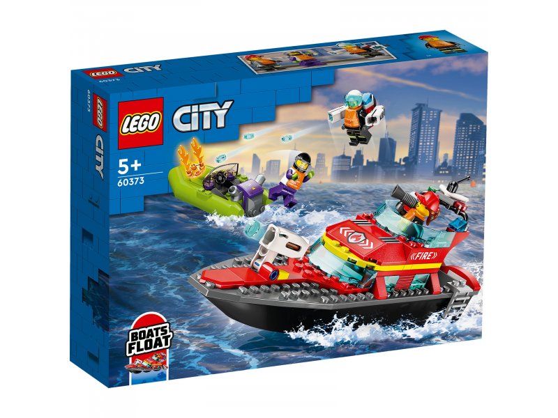 LEGO 60373 Vatrogasni Čamac Za Spasavanje