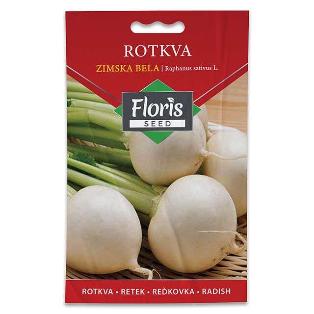 FLORIS-Povrće-Rotkva Zimska bela 2g