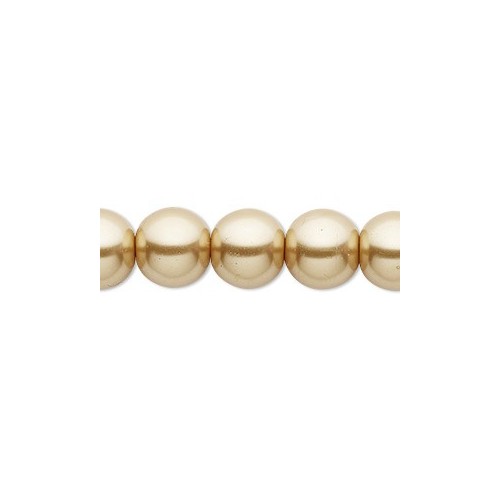 South Sea Shell Pearl Antique Gold 8 mm