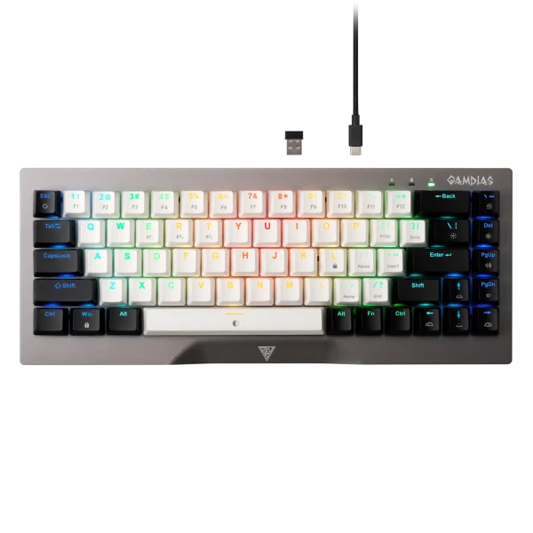Tastatura Gamdias Hermes M4 Hybrid Mehanička RGB