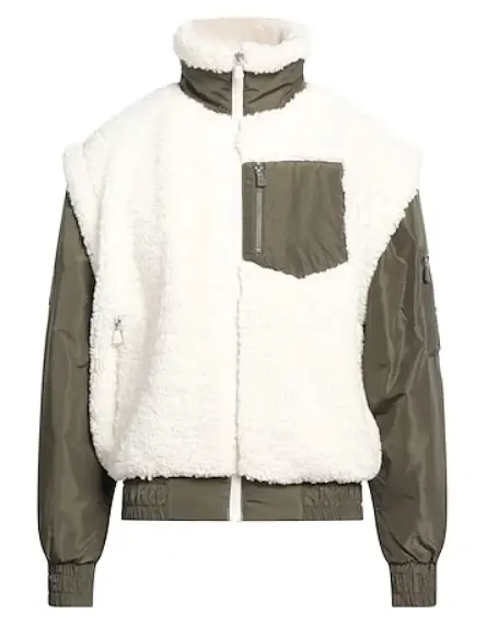 TAKESHY KUROSAWA Muška jakna, Hash Style Military, Bela