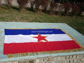 Zastava SFRJ - Jugoslavije - sa resama 140x85
