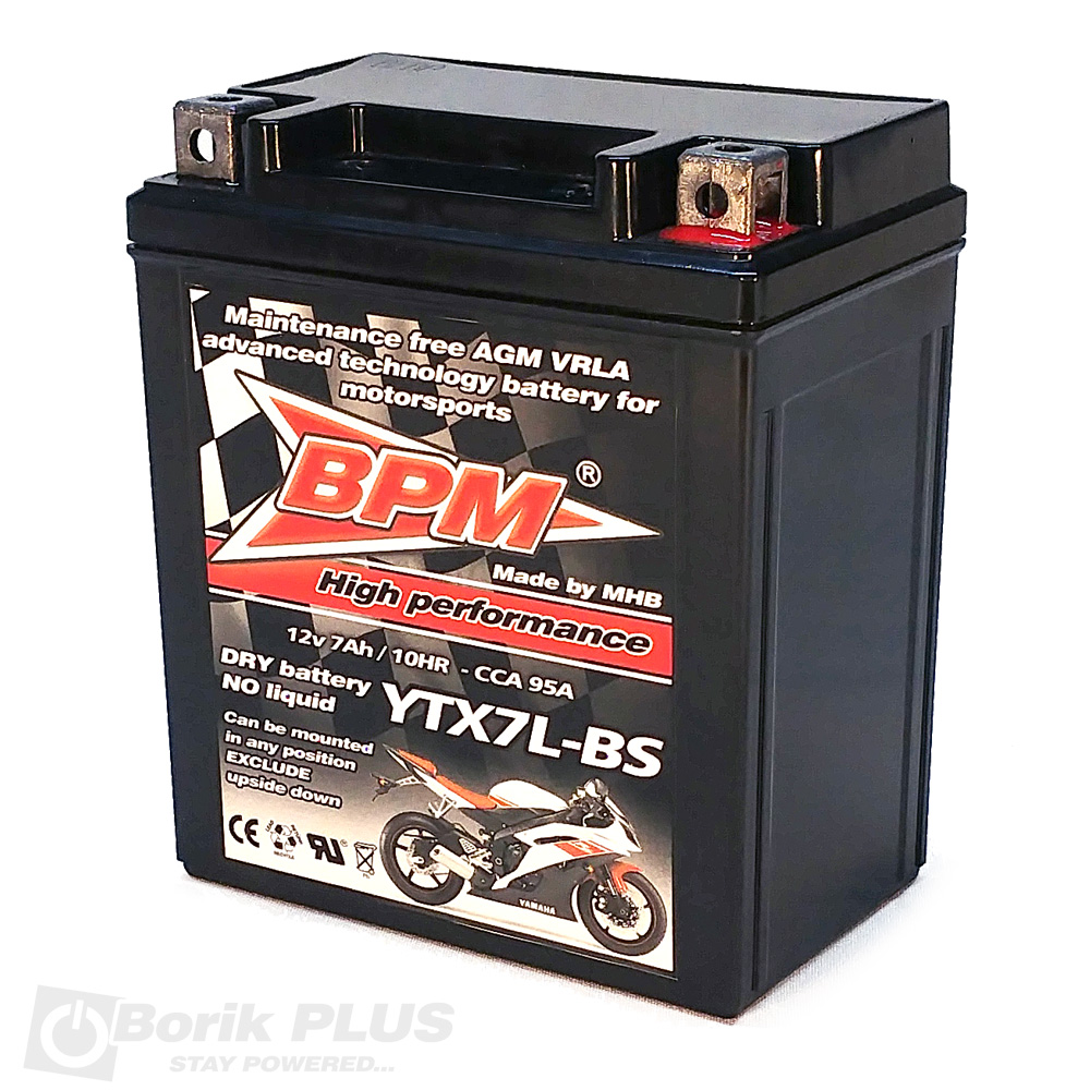 BPM Olovna AGM VRLA baterija YTX7L-BS