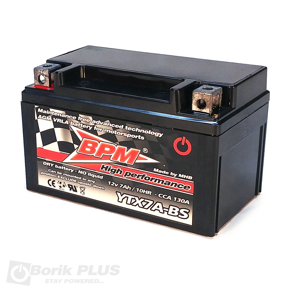 BPM Olovna AGM VRLA baterija YTX7A-BS