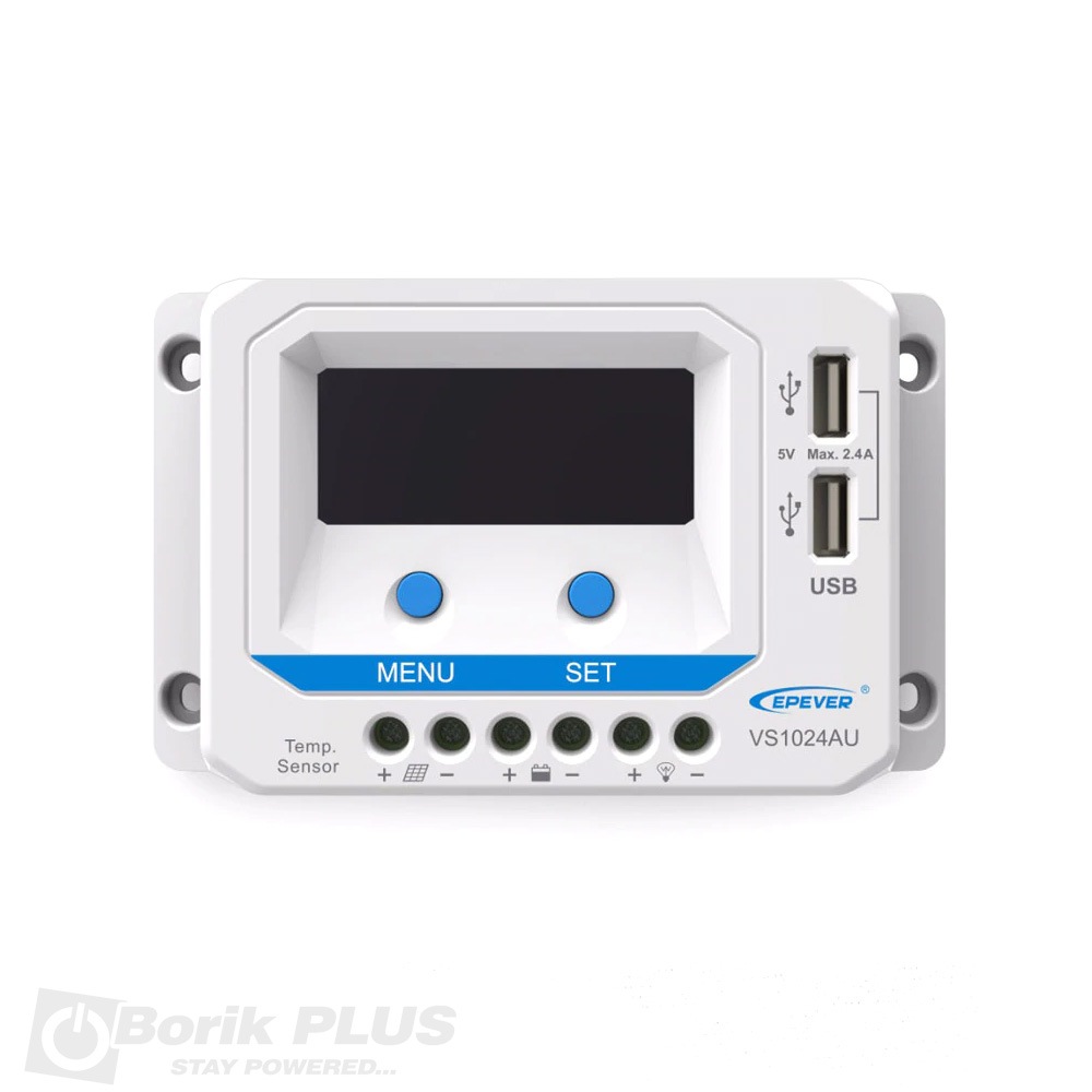 Kontroler punjenja solarnog sistema 10A, 12/24V VS1024AU LCD