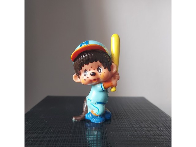 Monchhichi PVC Figura - Sekiguchi 1979 god. REDJE !