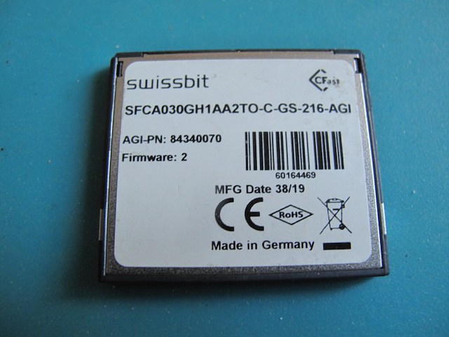 SwissBit CFAST 30Gb - Flash memorijska kartica